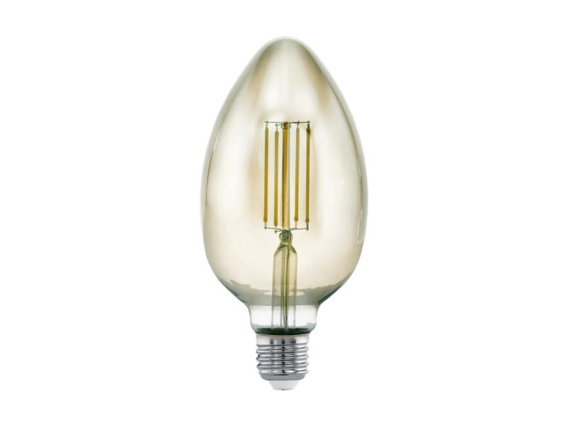 Eglo B80 Smoky ampoule LED flamme filament E27 4W dimmable blanc chaud ... Eglo B80 Smoky ampoule LED flamme filament E27 4W dimmable blanc chaud ...