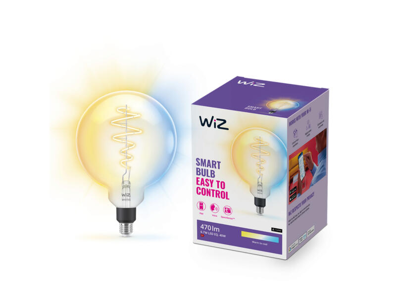 Giant ampoule LED globe filament E27 40W | Hubo Giant ampoule LED globe filament E27 40W | Hubo