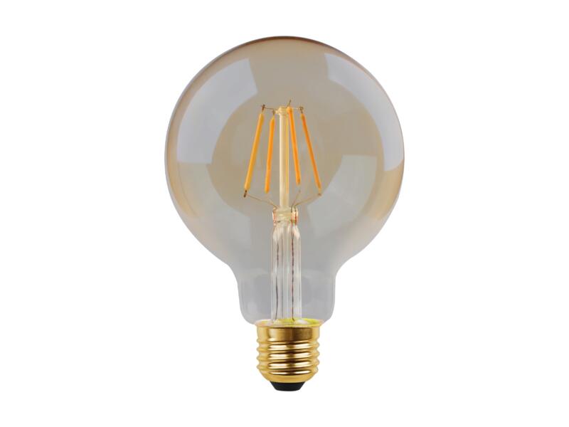 Eglo Gold Age Globe 95 ampoule LED globe filament E27 4W dimmable blanc ... Eglo Gold Age Globe 95 ampoule LED globe filament E27 4W dimmable blanc ...