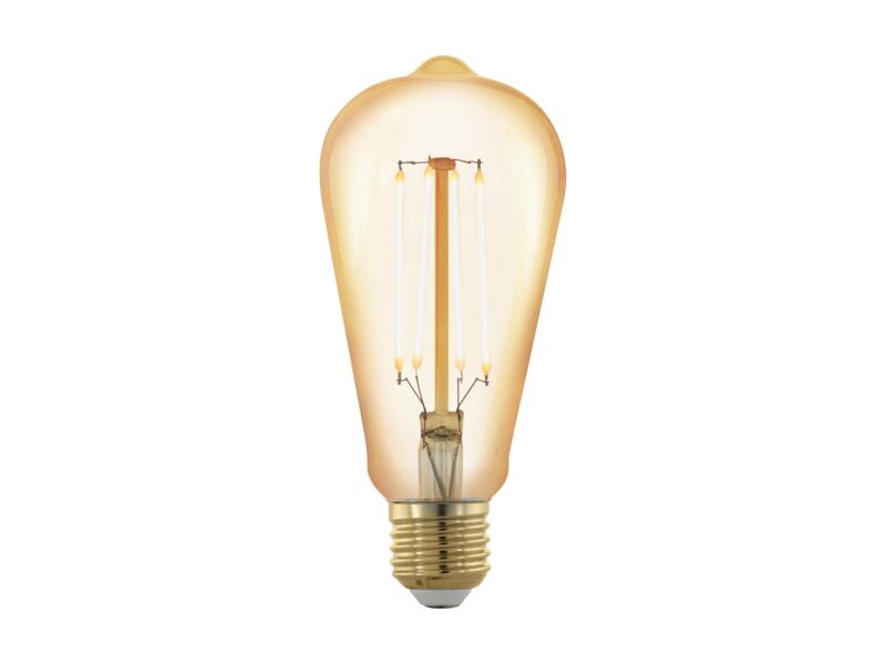 Eglo Gold Age ST64 Step Dimming ampoule LED poire filament E27 4W blanc ... Eglo Gold Age ST64 Step Dimming ampoule LED poire filament E27 4W blanc ...