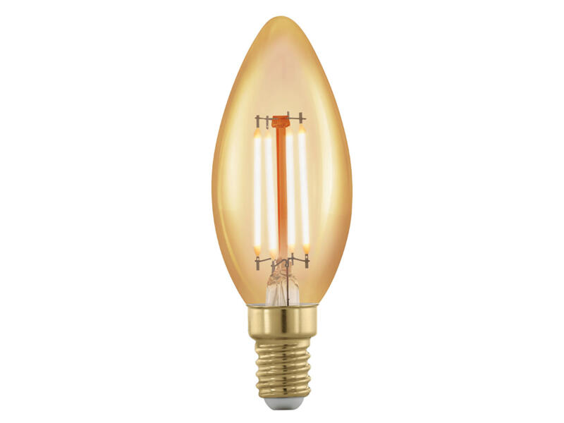 Eglo ampoule LED flamme filament large E14 4W dimmable | Hubo Eglo ampoule LED flamme filament large E14 4W dimmable | Hubo
